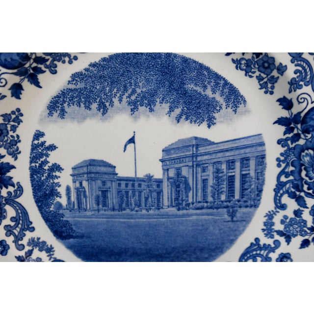 1930 Wedgwood Blue & White Transfer Ware Massachusetts Institute of ...