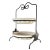 Longaberger Wrought Iron 2 Tier Pie Stand With Two Pie Plates | Chairish