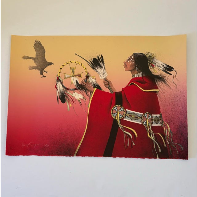 Sacred Manner by Jerry Ingram Artist Proof Lithograph Native American ...
