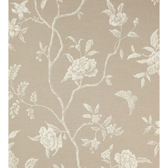 Swedish Tree Wallpaper - Taupe - Sample | Chairish