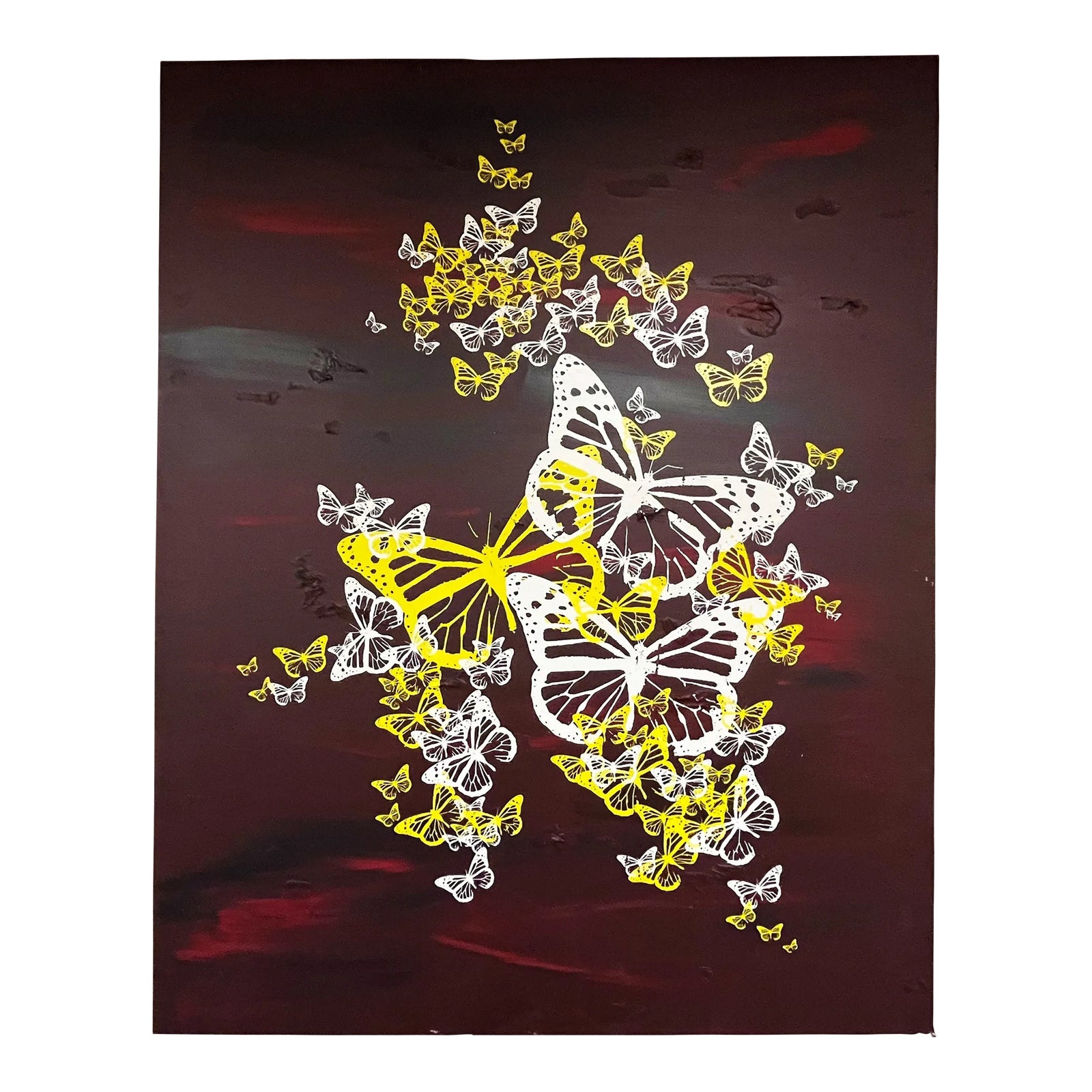 Vintage Custom Commissioned Art Piece for Palm Beach Estate | Chairish