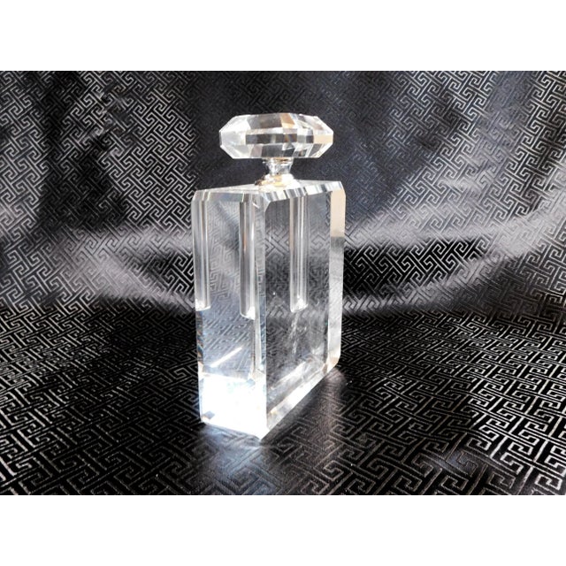 1970s Cut Crystal Perfume Bottle Chairish