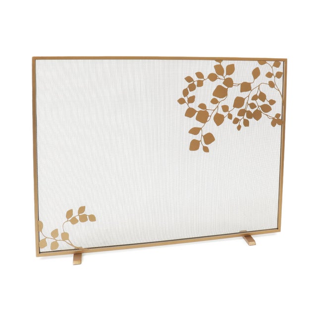 Eucalyptus Fire Screen | Chairish