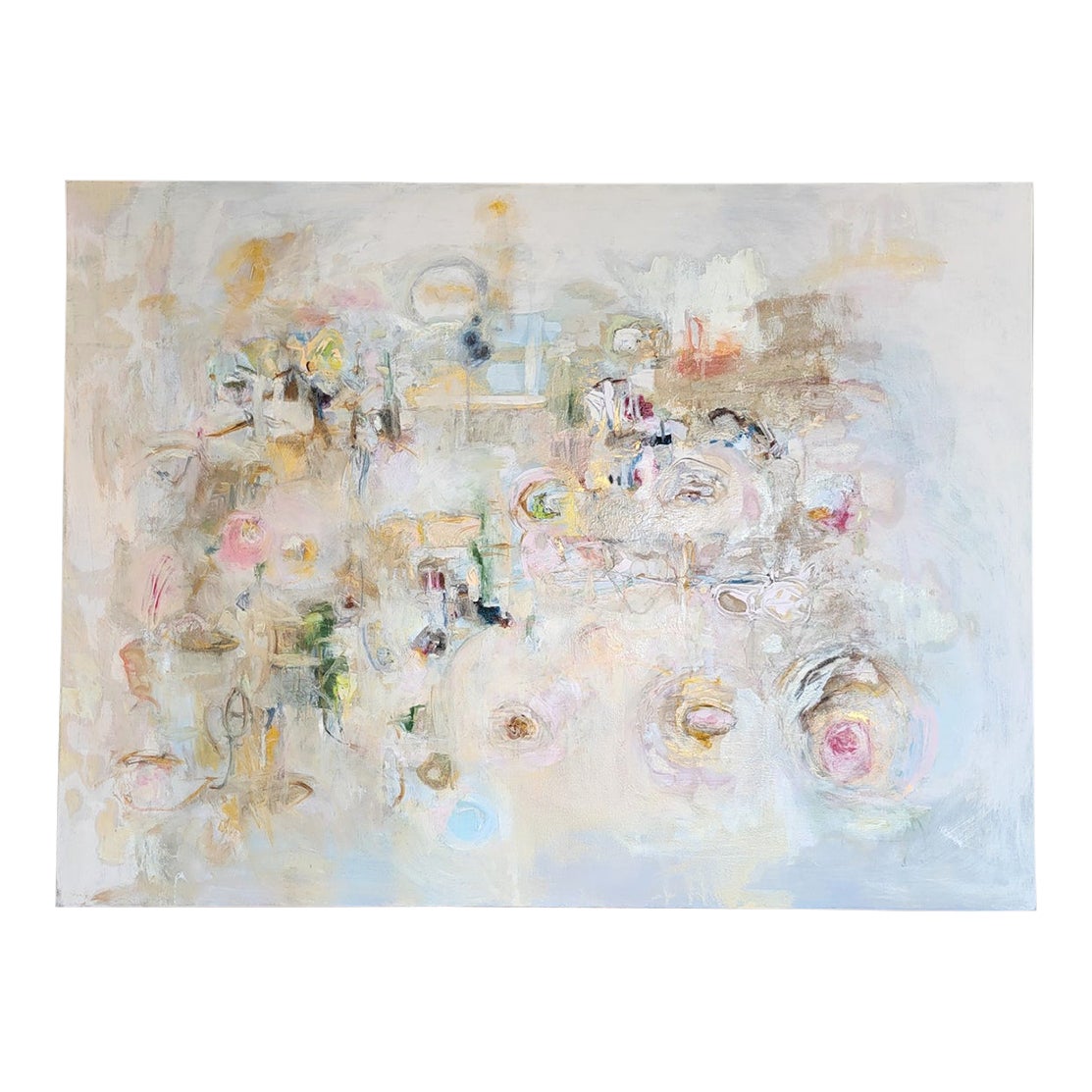 "Untitled 11.11" Contemporary Original Abstract Expressionist Oil ...