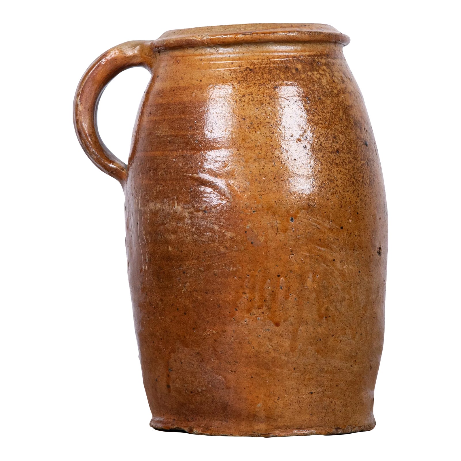 18th Century French Ceramic Pitcher | Chairish