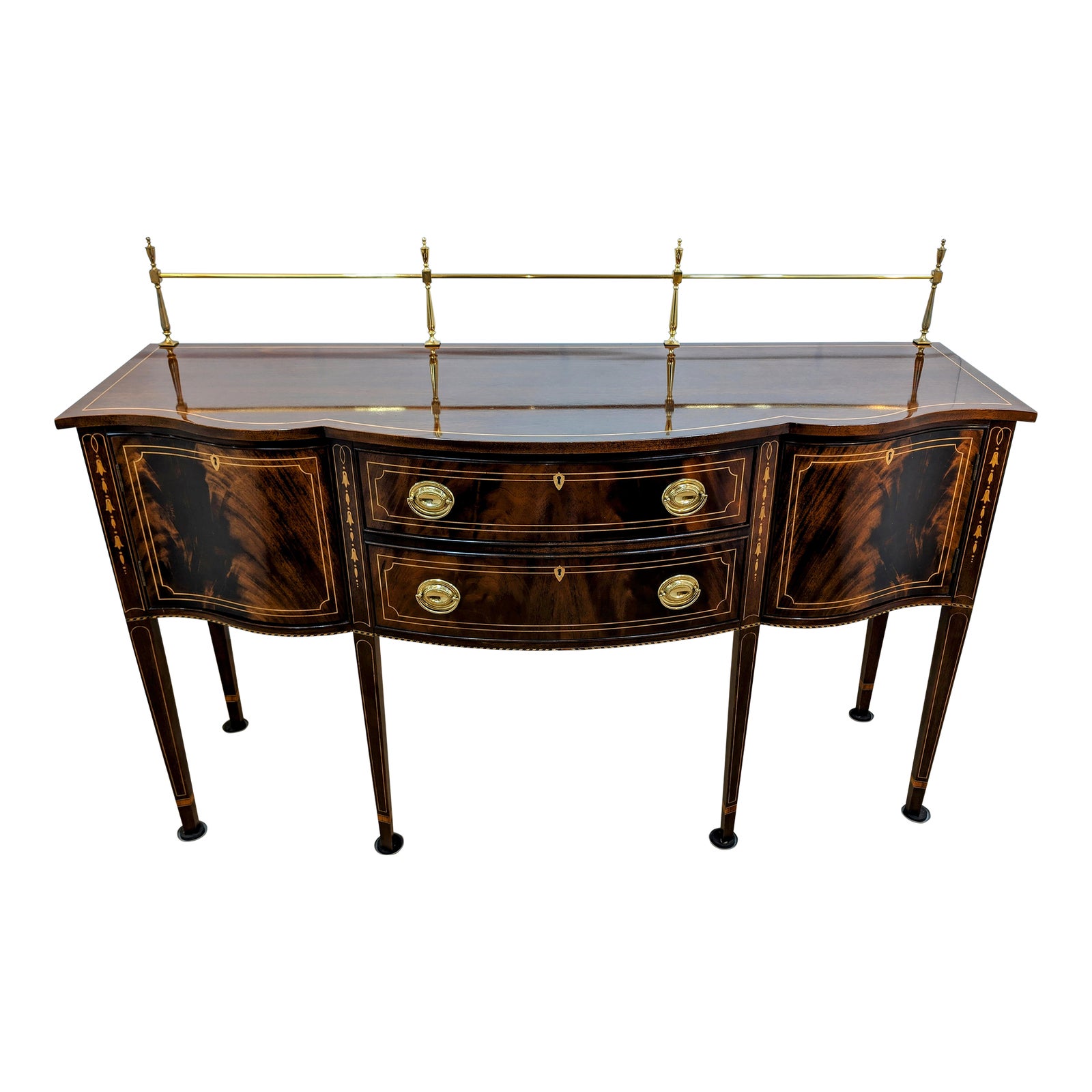Stickley Flame Mahogany Buffet | Chairish