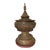 Burmese 19th Century Wood Temple Urn | Chairish