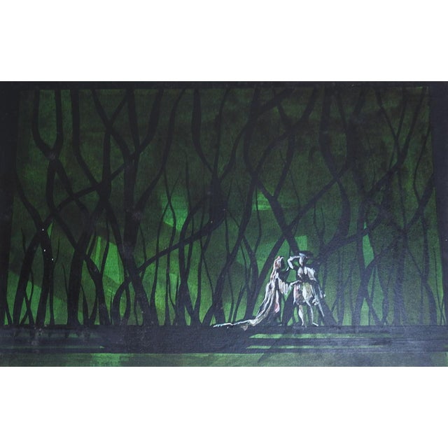 Mid 20th Century Macbeth Set Design Paintings - Set of 3 | Chairish