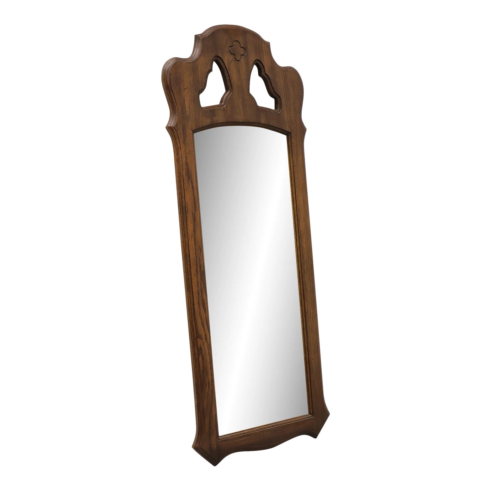 Thomasville Segovia Spanish Mediterranean Oak Wall Mirror - A | Chairish