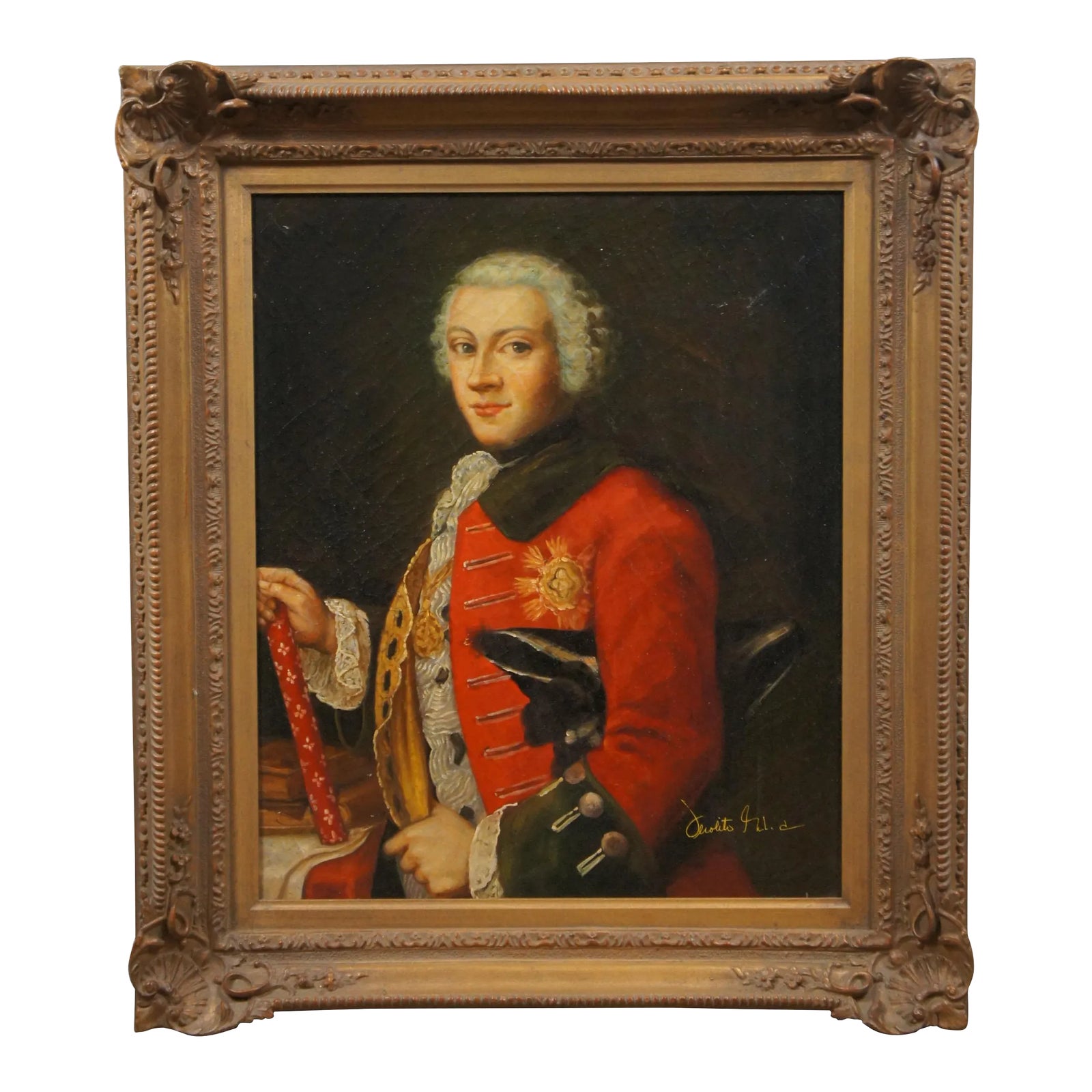 Portrait Oil Painting Victor Amadeus III Duke of Savoy After Maria ...