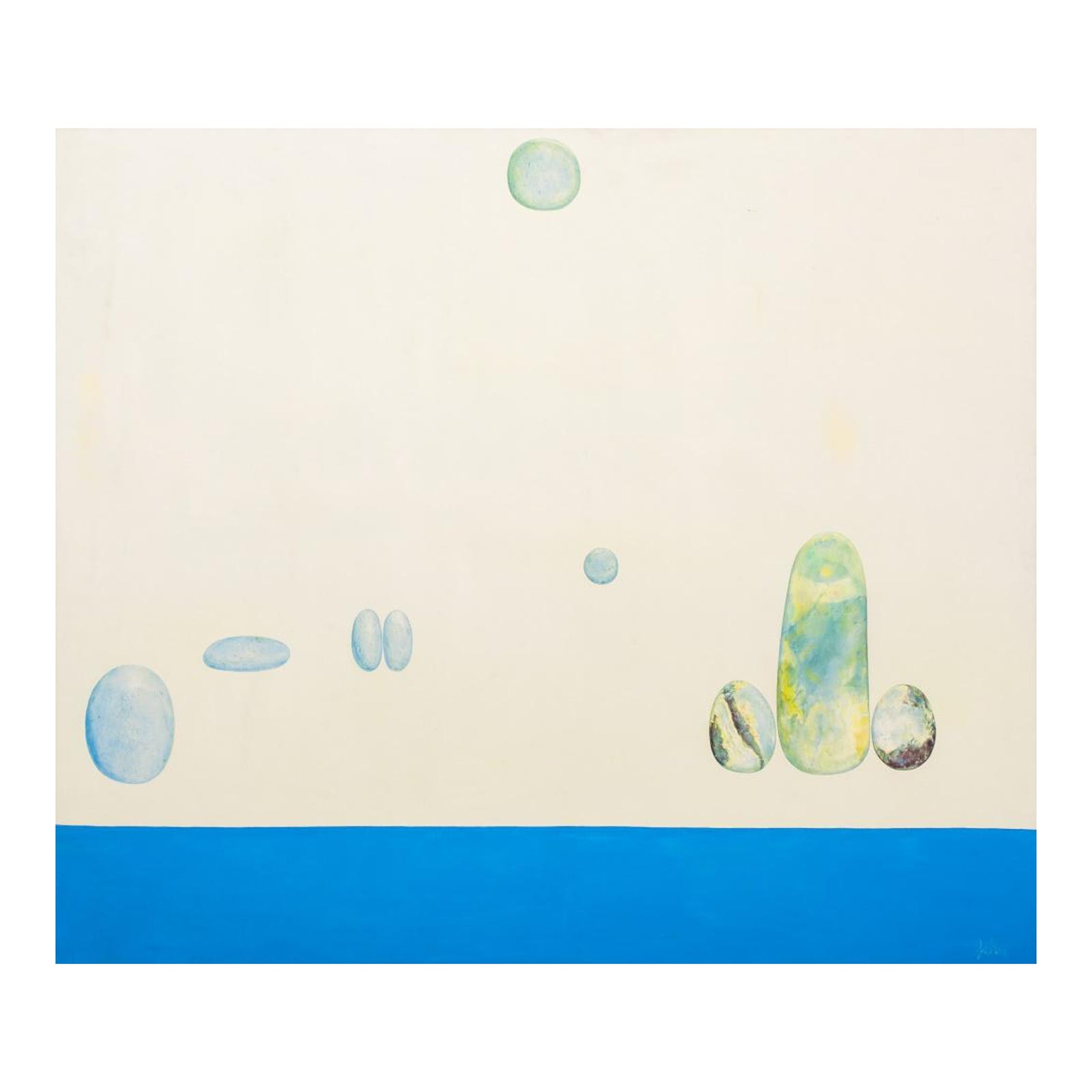 Elaine Goldberg-Galen "Jerusalem" Oil on Canvas | Chairish