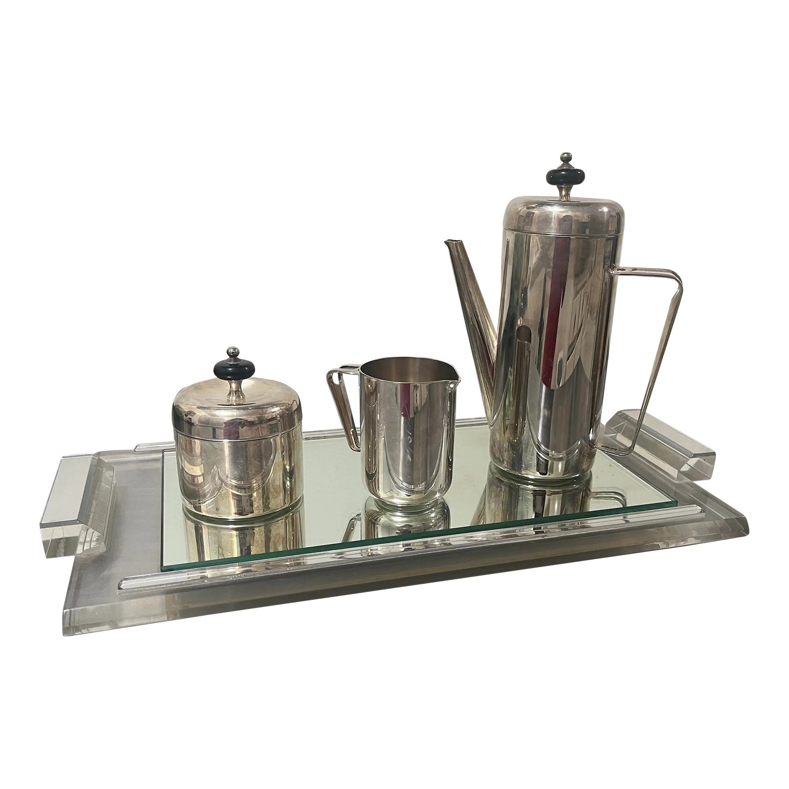 Vintage Italian Tea Set- 4 Pieces | Chairish