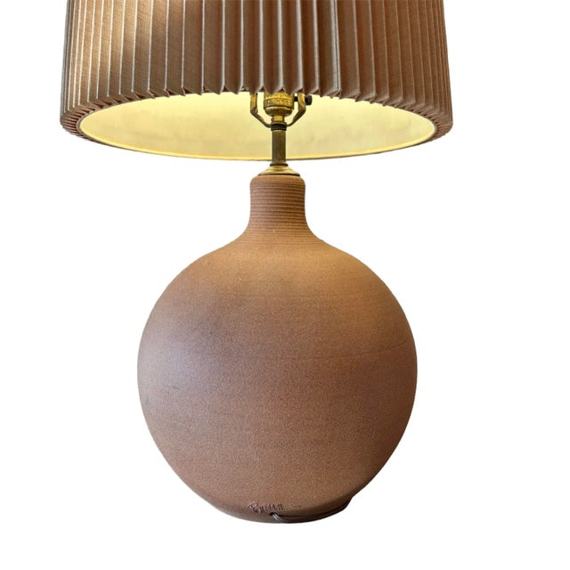 Mid-Century Modern Brown Brothers Studio Pottery Ceramic Artisan Sun ...