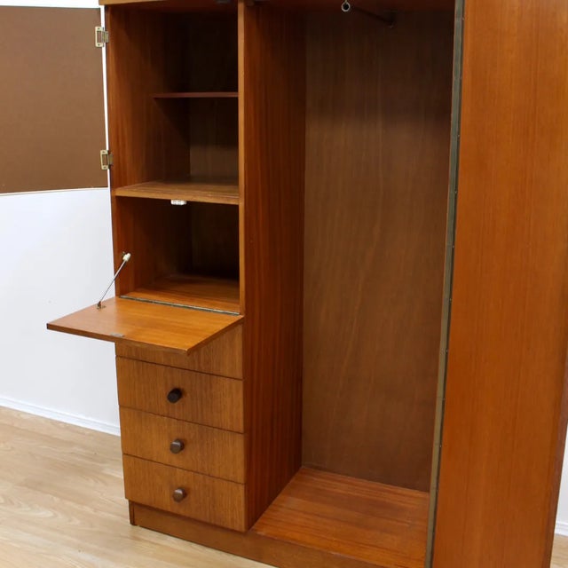 1960s Mid Century Armoire Coat Closet by Avalon Yatton | Chairish