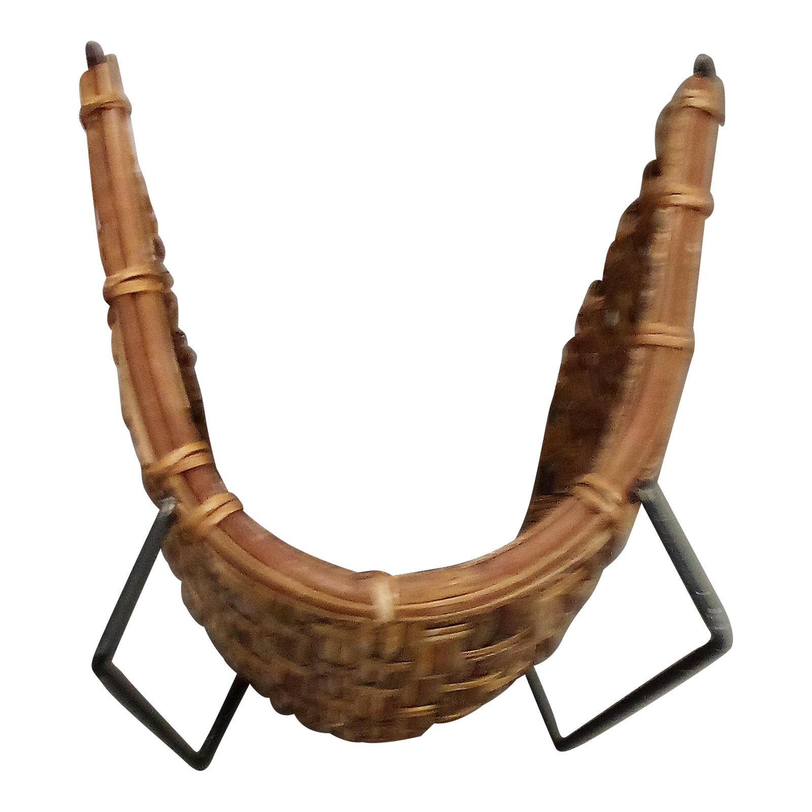 1970s-90s Wicker Log Holder | Chairish