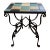 1940s California Tile Top Iron Table | Chairish