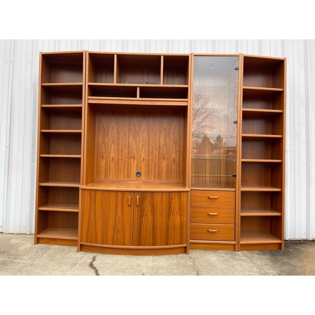 1970s Midcentury Danish Modern Modular Wall Unit | Chairish