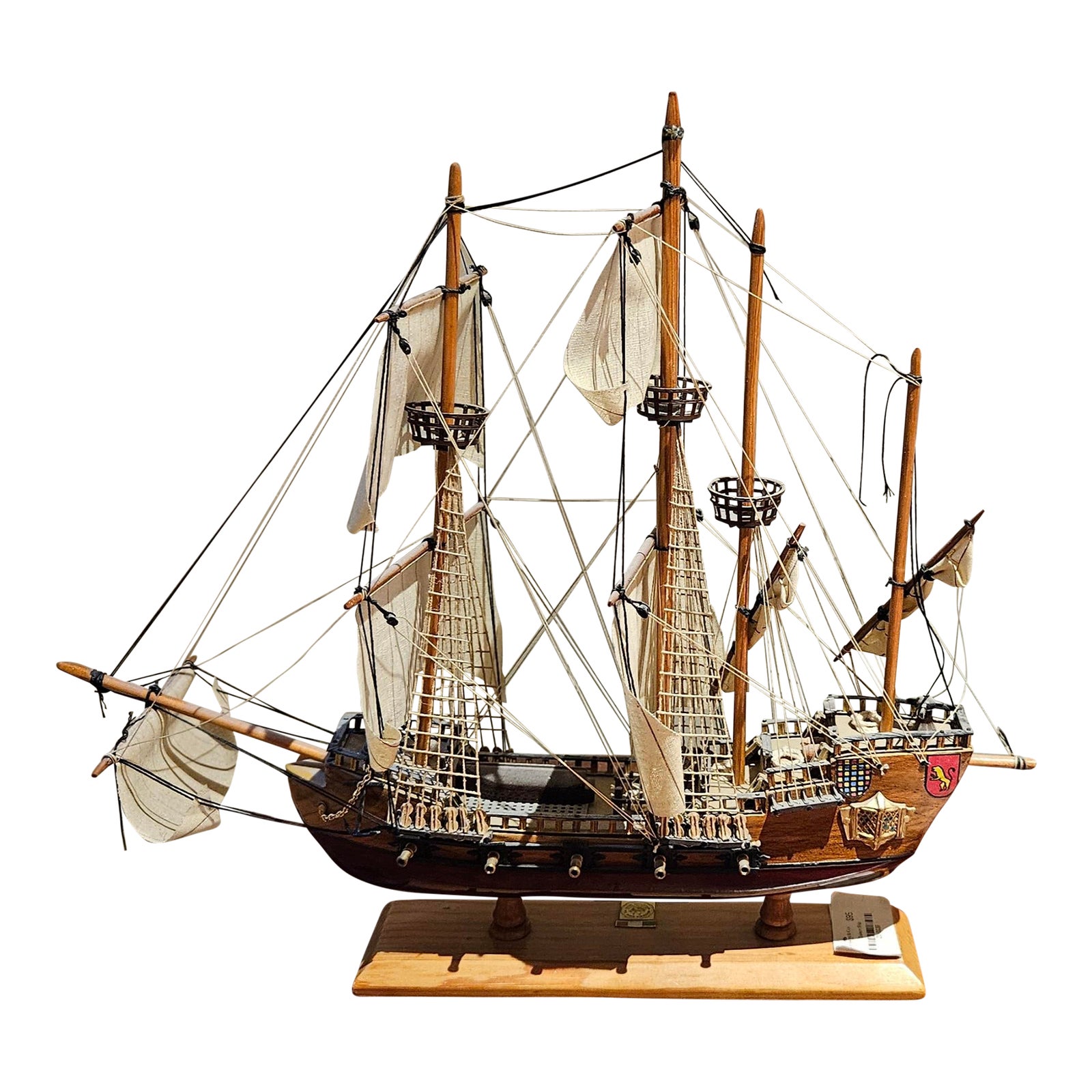 Galleon Ship Model | Chairish