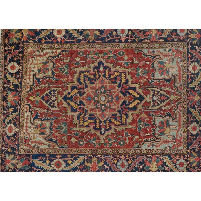 Antique Serapi Rug 4'10'' x 6'0'' | Chairish