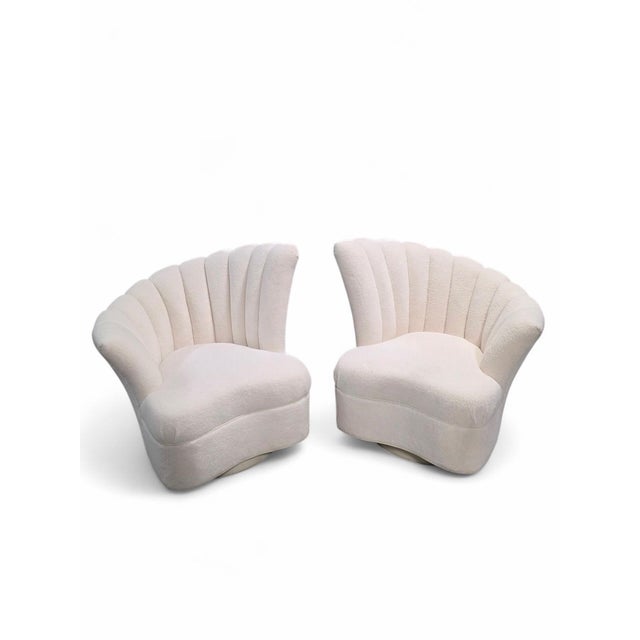 Mid 20th Century Art Deco Style Asymmetrical Chairs Newly Reupholstered ...