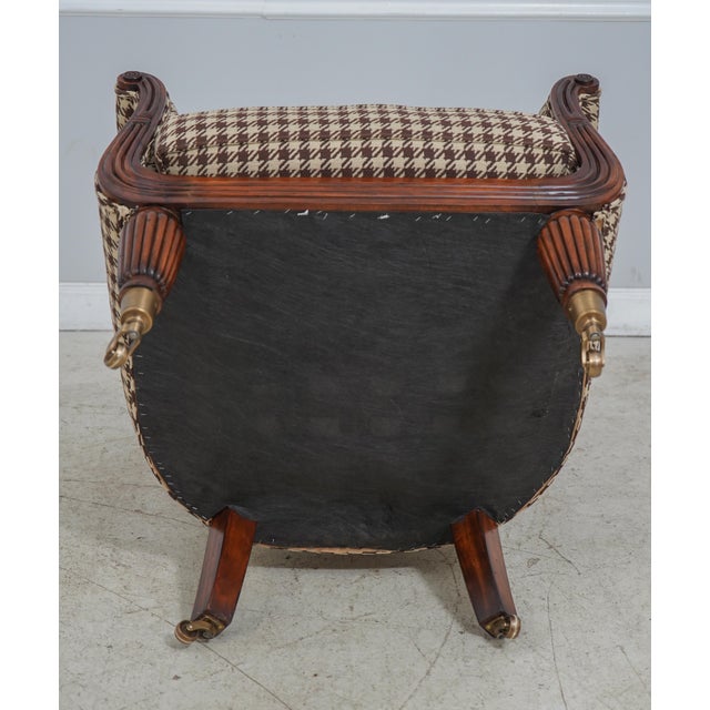 Theodore Alexander Althorp Tufted Back Upholstered Library Chair | Chairish
