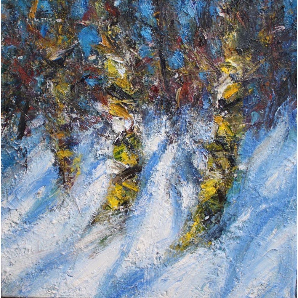 "Winter Sun and Shadows" Contemporary Original Impressionist Style ...