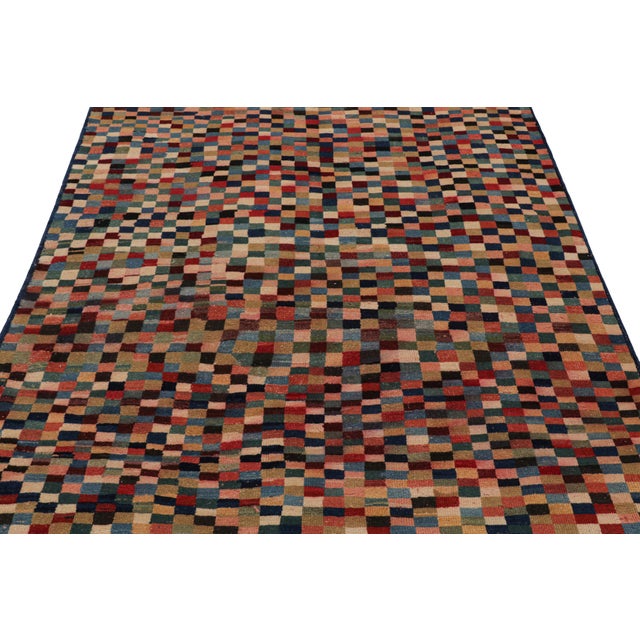 Vintage Zeki Müren Rug With Polychromatic Geometric Pattern From Rug ...