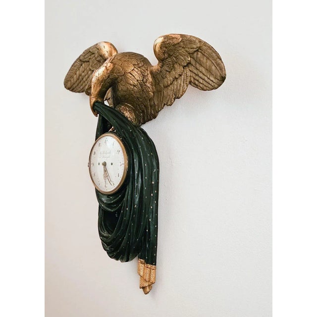 Gilt, Painted, and Carved Eagle Clock, Poland, Early 19th Century ...