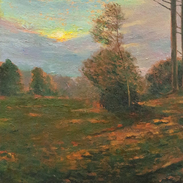 'Woodland Sunset' by Carl Warren | Chairish