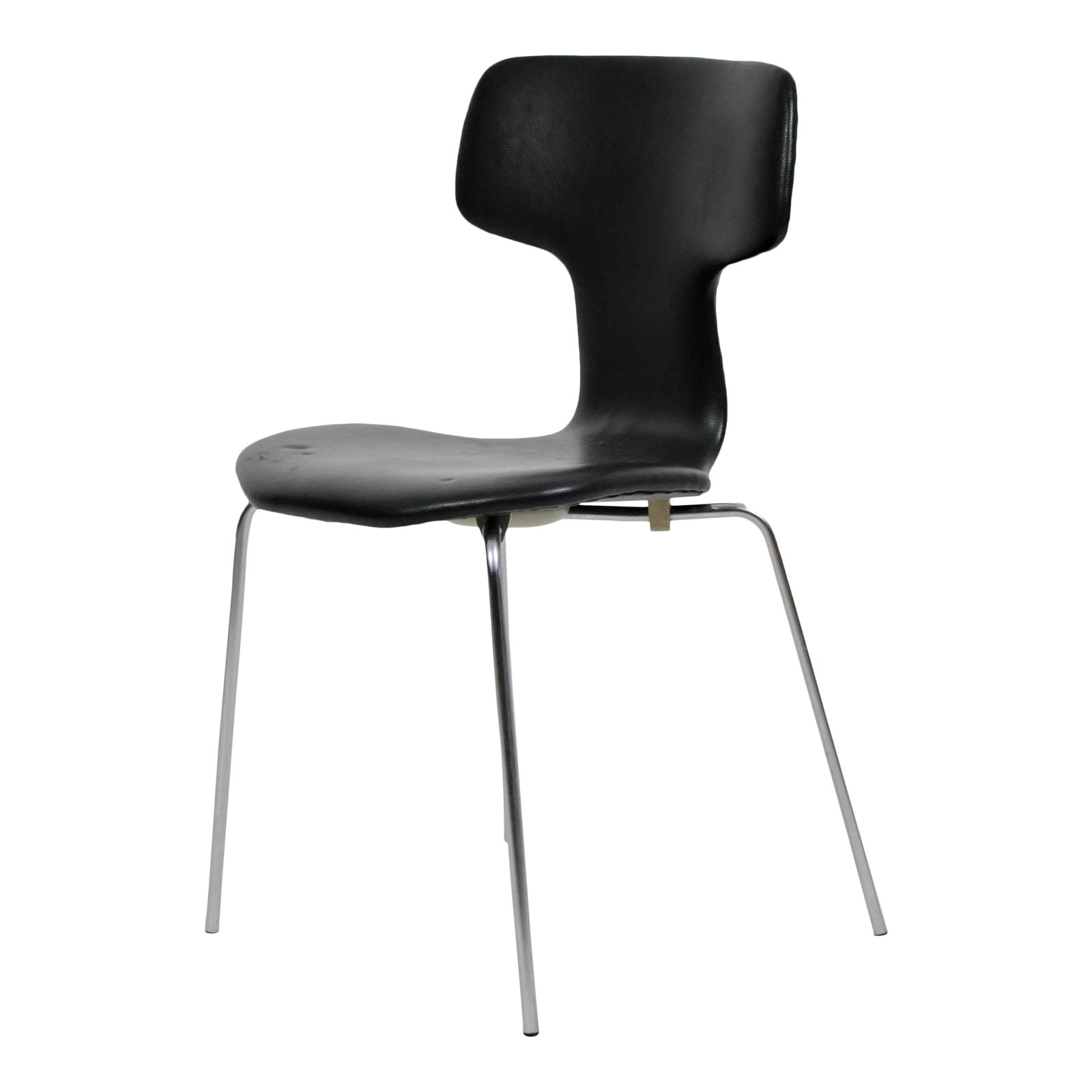 Mid-Century Modern Danish Arne Jacobsen T/ Hammer Chair by Fritz Hansen ...