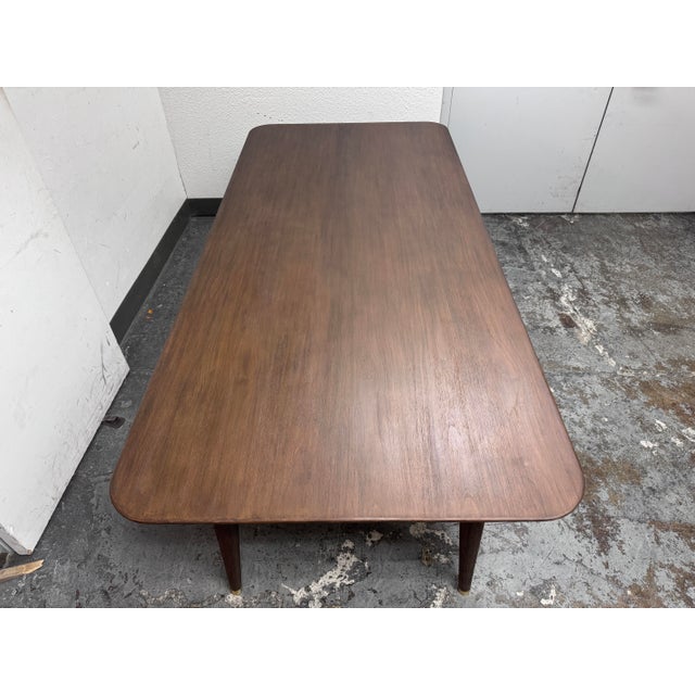 New Brownstone Landon Walnut Dining Room Table | Chairish