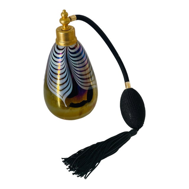 Italian Murano Glass Perfume Atomizer | Chairish