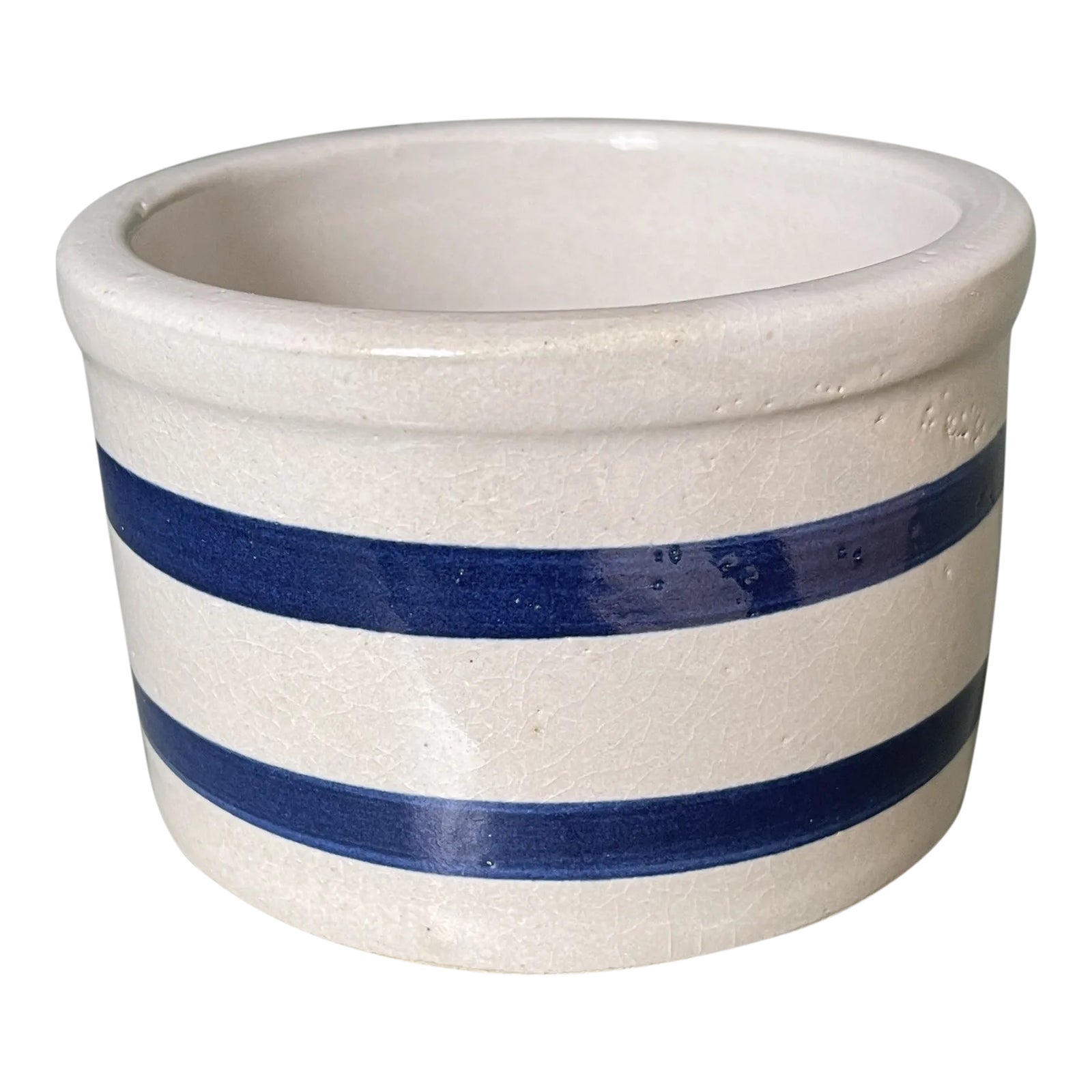 Mid 20th Century Robinson Ransbottom Small Crock | Chairish