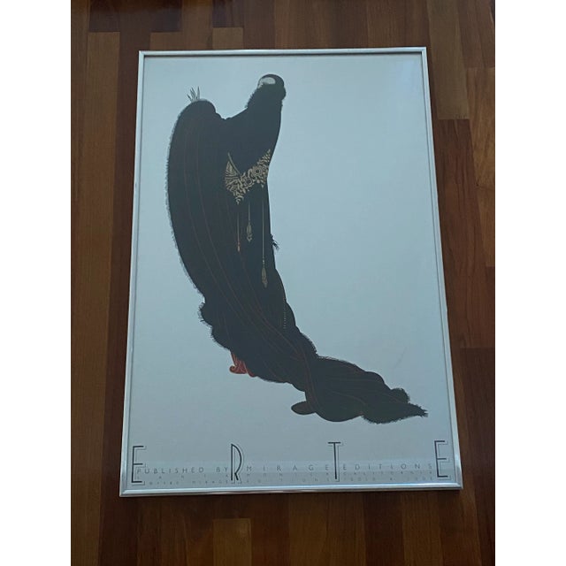 Art Deco Erte Series Exhibition Poster for Mirage Editions 1980s | Chairish