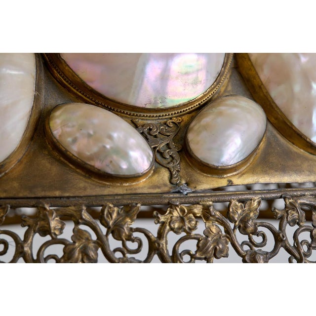 19th Century Palais Royal French Mother of Pearl Shell Hanging Light ...
