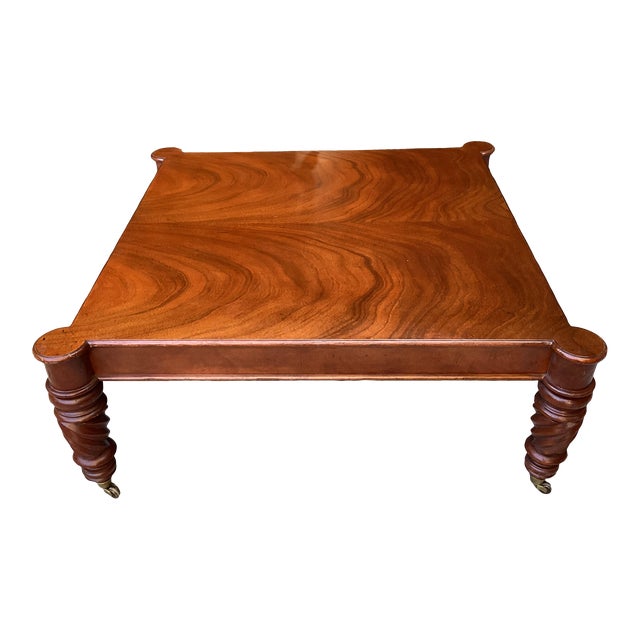 Square Baker Furniture Company Milling Road Square Wood Cocktail Table ...