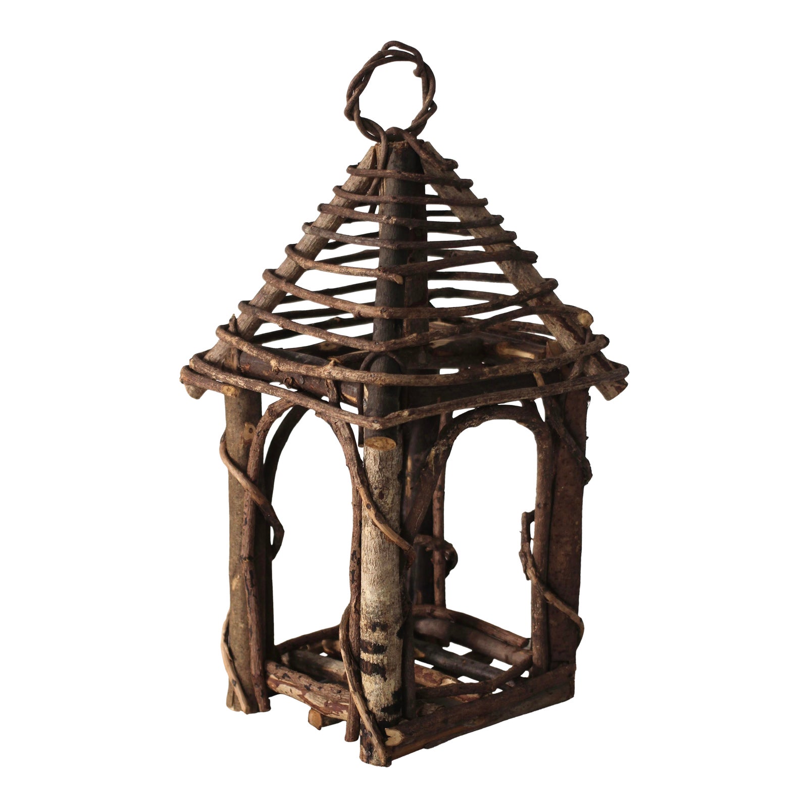 1980s Hanging Twig House for the Garden | Chairish