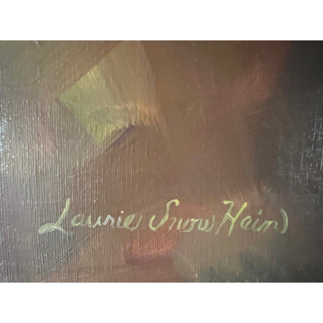 "Purple Sirens" Original Oil Painting by Laurie Snow Hein | Chairish