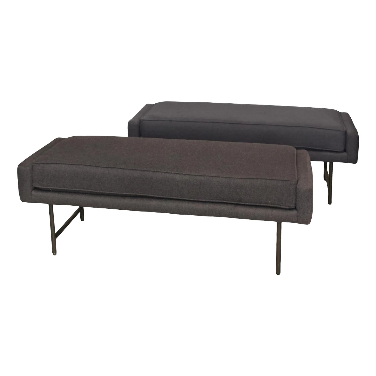 Blu Dot Bank Benches, Set of 2 | Chairish