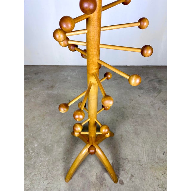 1970’s Scandinavian Style Double Helix Hat & Coat Tree | Chairish