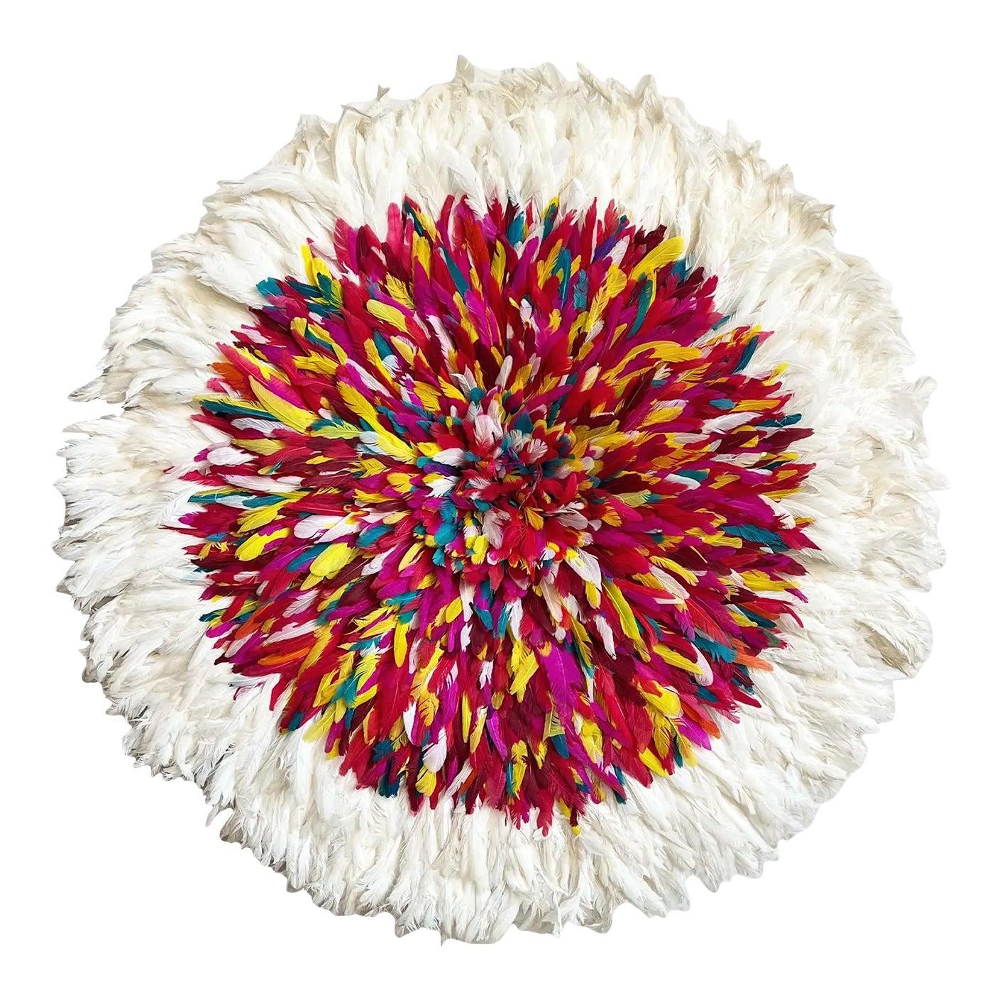 Multi Color Party Juju Wall Art | Chairish