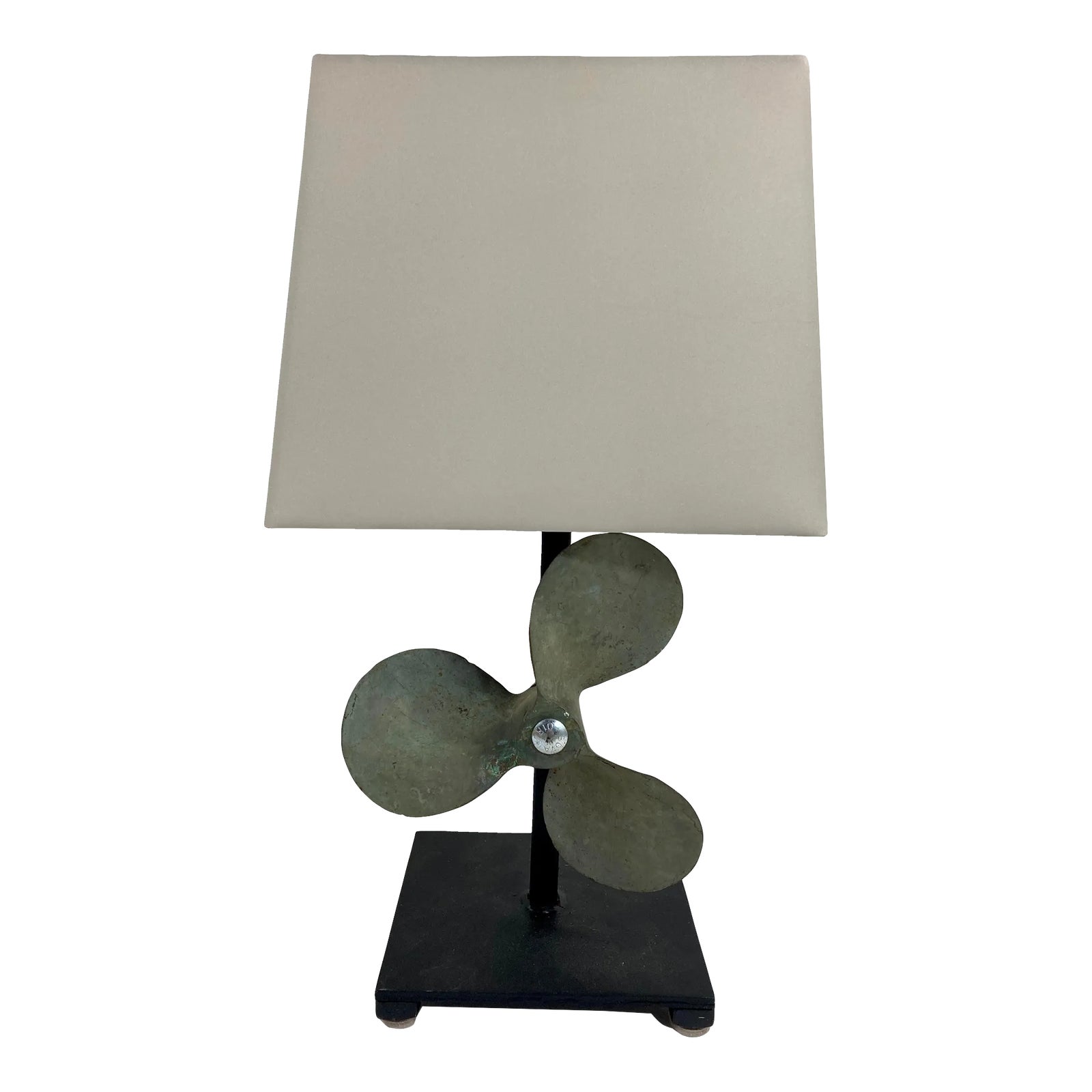 Marine Salvage Propeller Lamp | Chairish