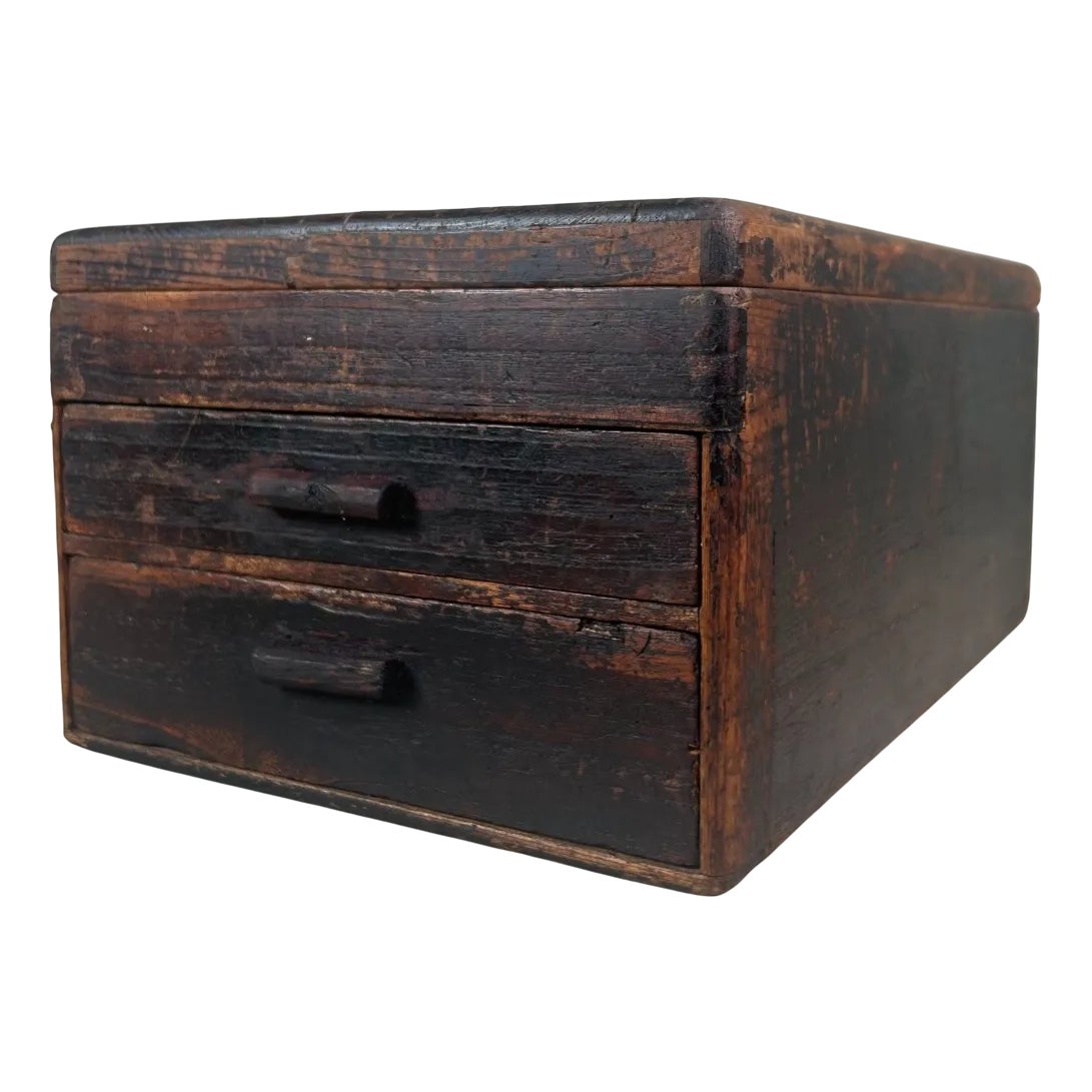 Meiji Era Calligraphy Cabinet, Japan, 1890s | Chairish