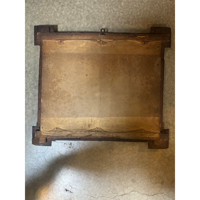 Antique Tramp Art Picture Frame | Chairish