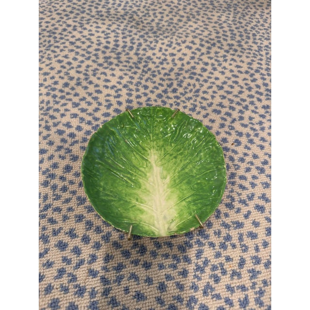 Late 19th Century Napoli Cabbage Plates- 6 Pieces | Chairish