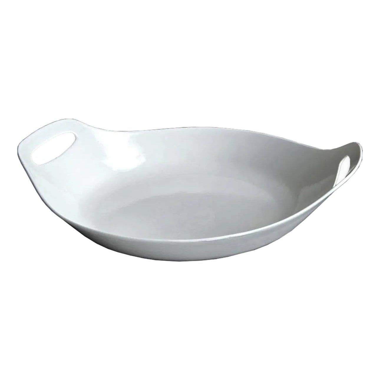 Mid 20th Century Copco Large White Paella Pan Designed by Michael Lax ...