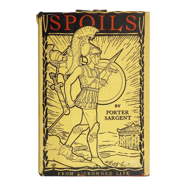 1930s "Spoils From a Crowded Life" 1935 Book | Chairish