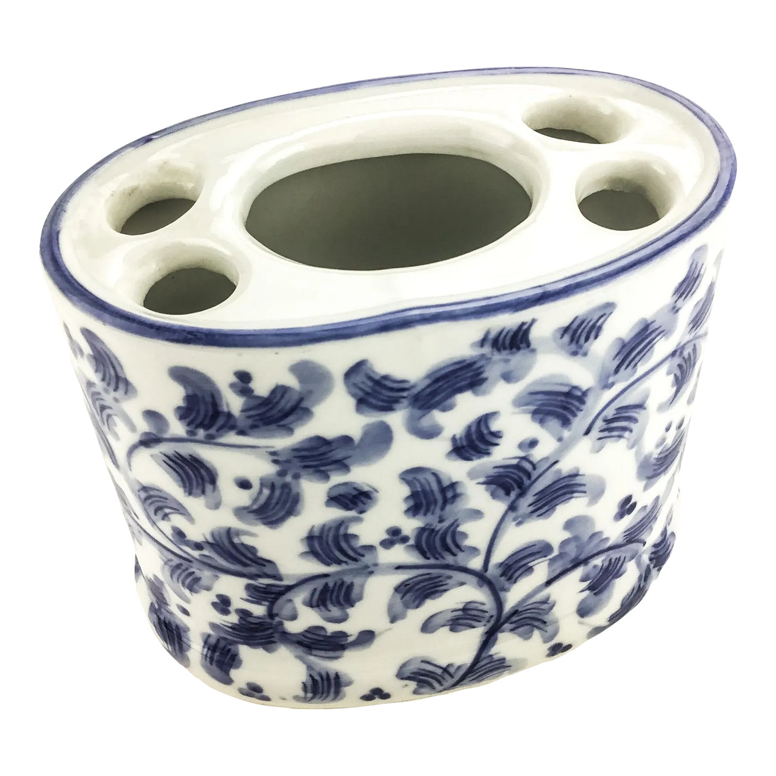 makeup brush holder ceramic