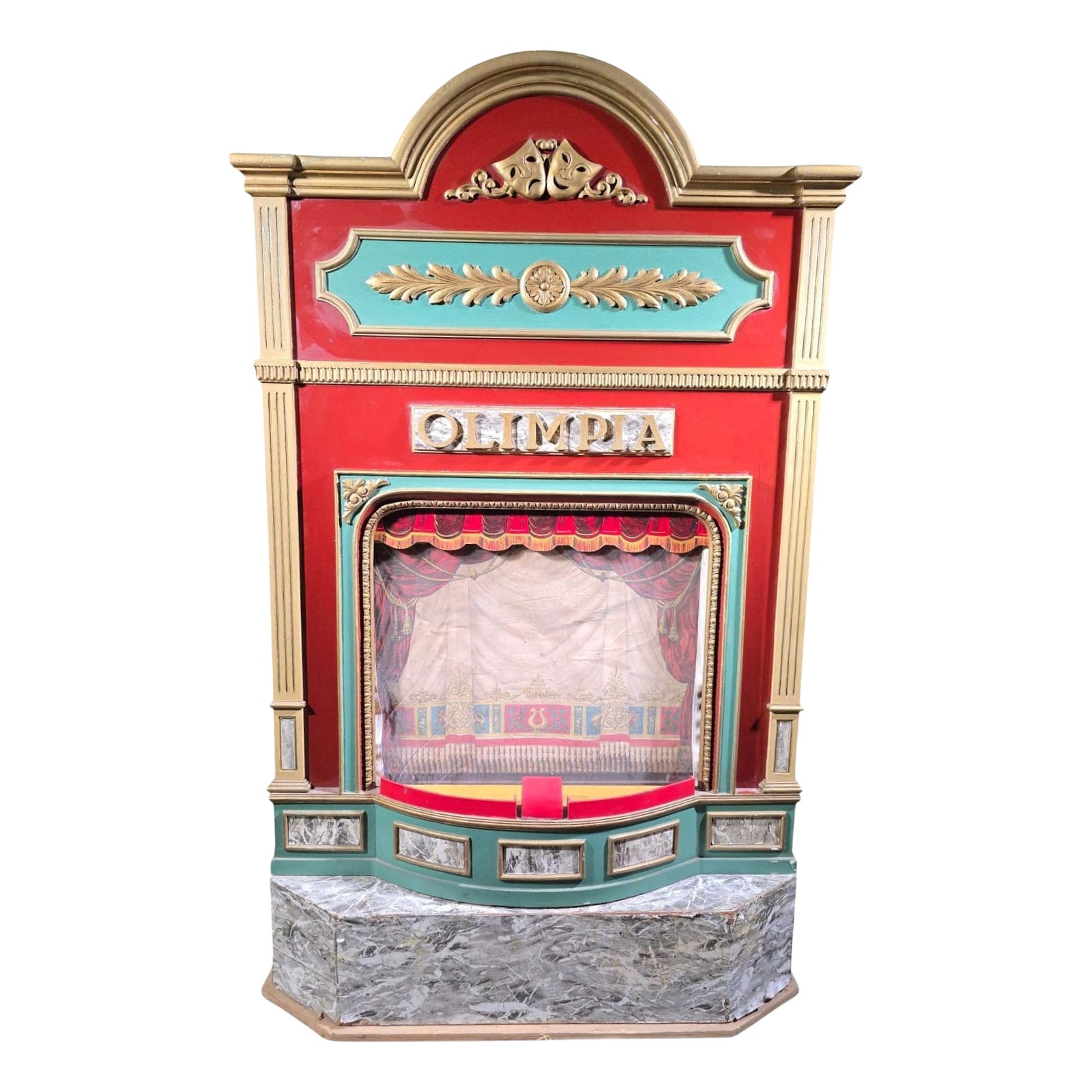 19th Century Automaton Theater Dates, 1890s | Chairish