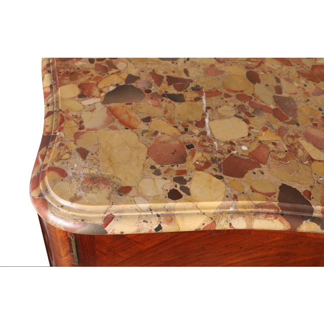 Antique French Marble Top Server | Chairish